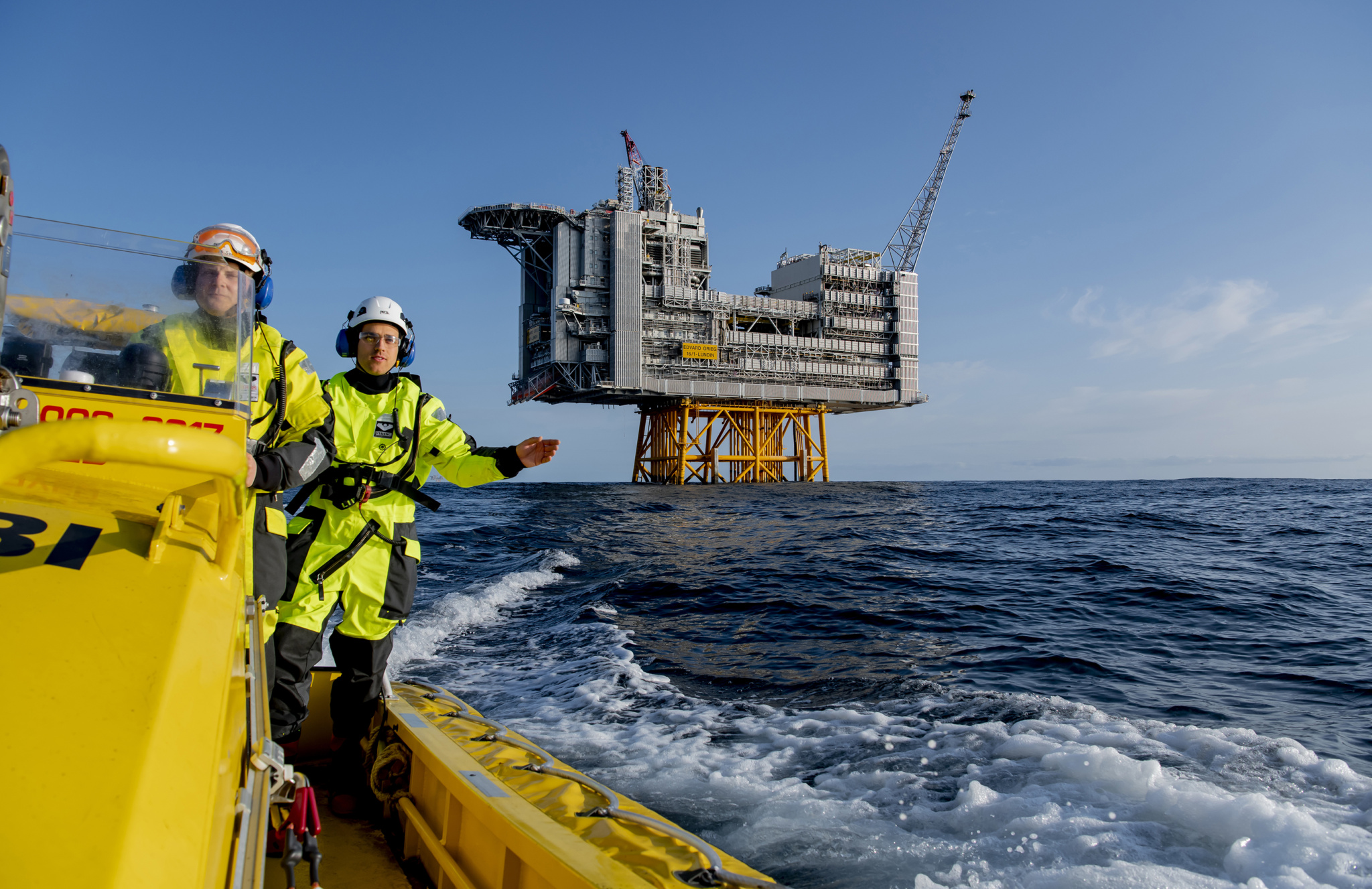Edvard Grieg and Ivar Aasen runs on power from shore - Aker BP
