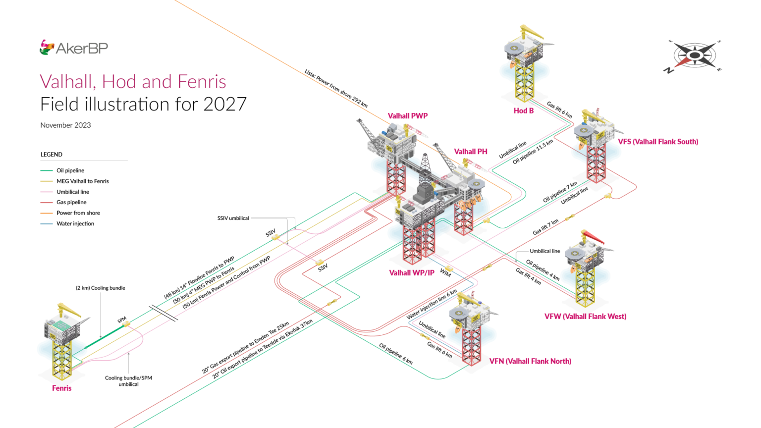 Kart og feltillustrasjoner - Aker BP