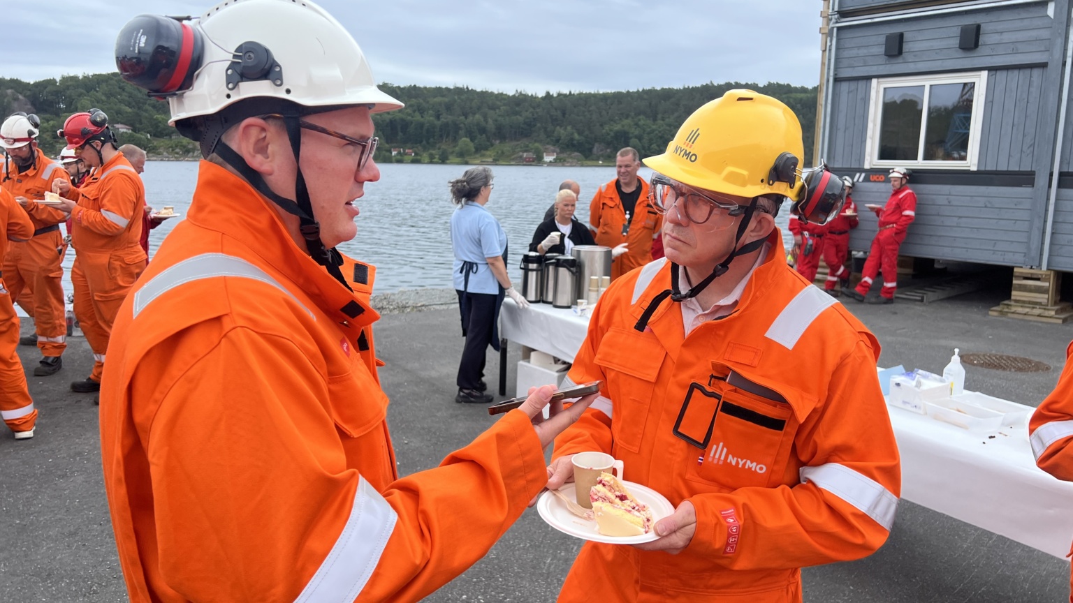 Markerte milepæl for 1000-tonns modul til ny Valhall-plattform - Aker BP